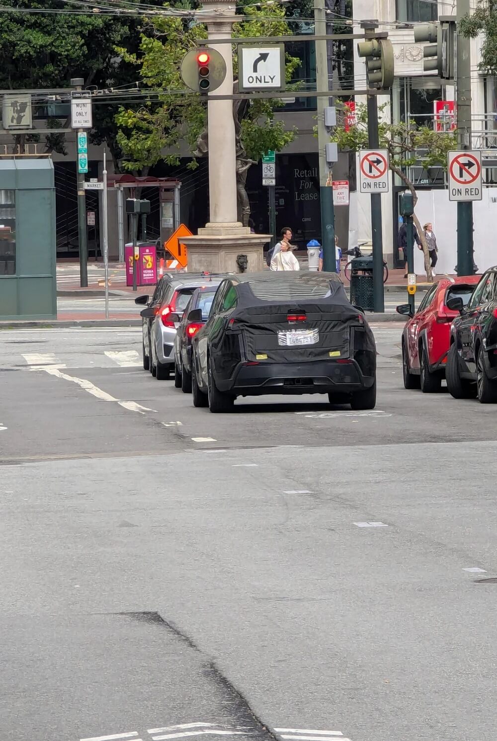 Onlookers intrigued after witnessing Tesla vehicle testing in public ...