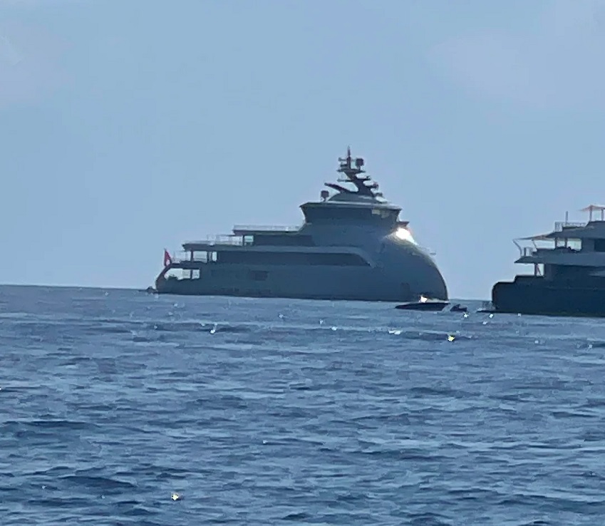 Photos of bizarre yacht near port spark backlash: 'Can't believe ...