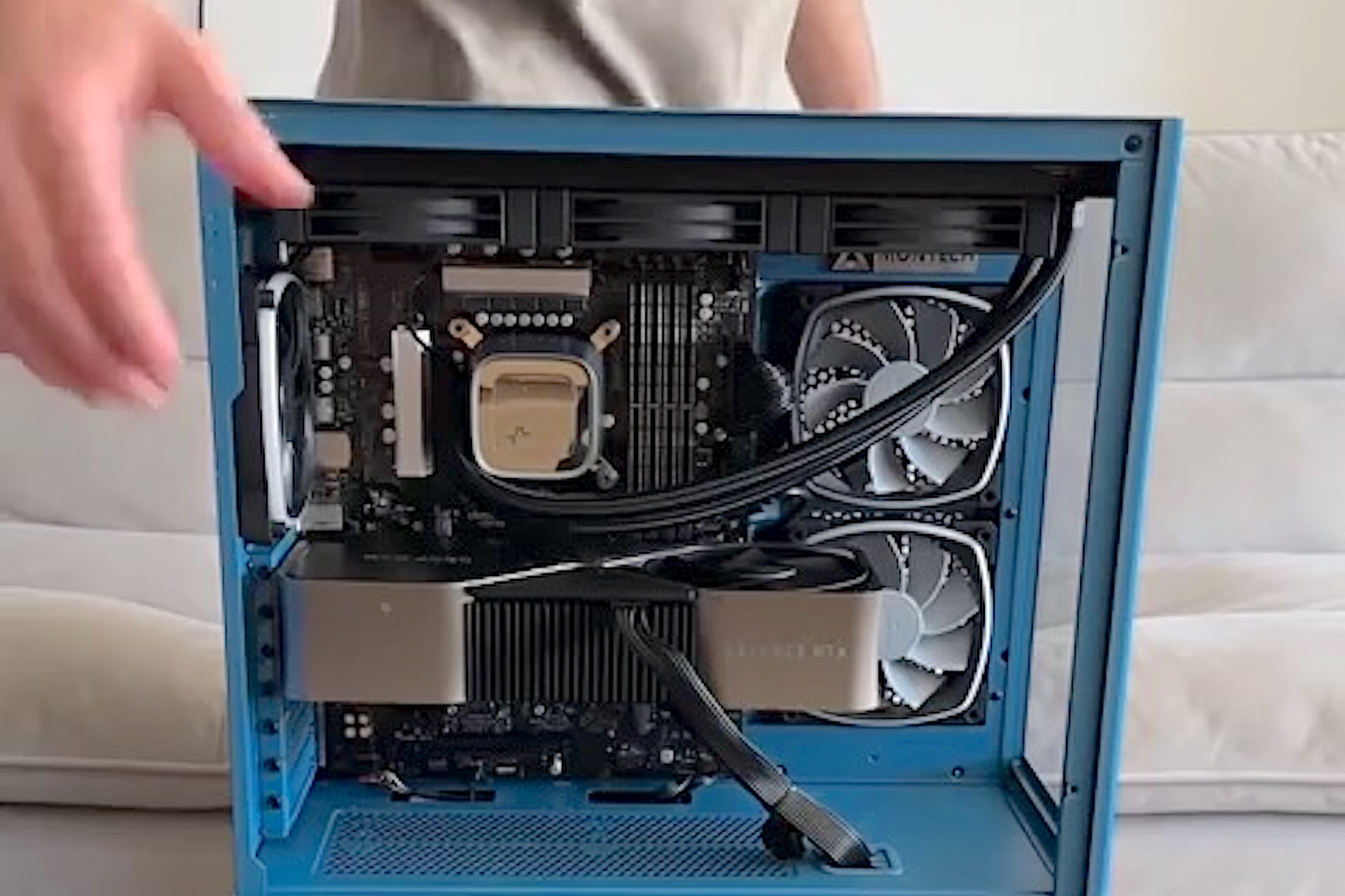 Viewers outraged over video of man's senseless destruction of high-end ...