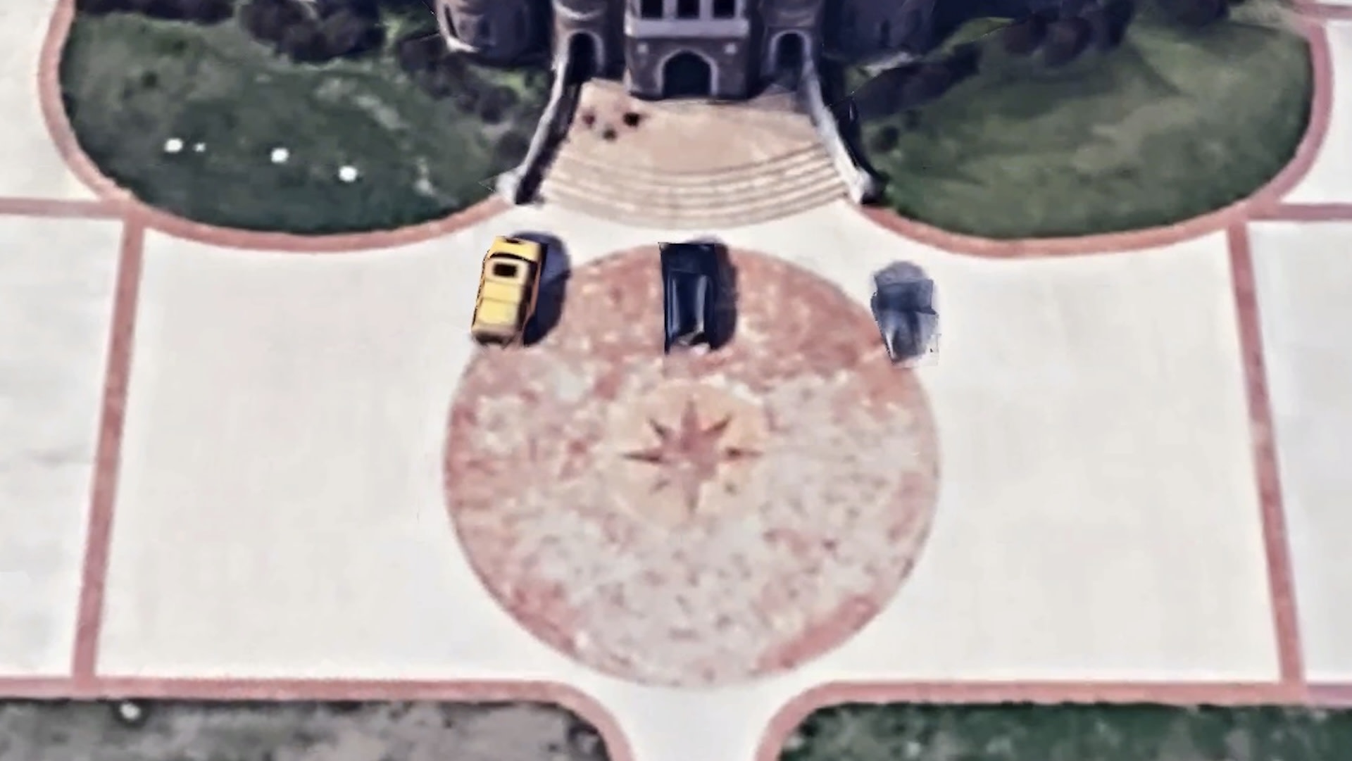 Onlooker shares aerial photo of 'hideous' castle-like home in ...