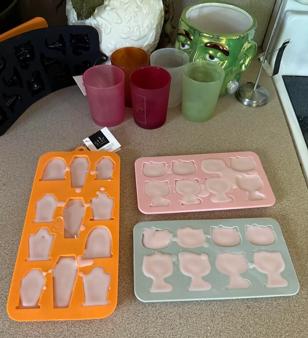 Woman shares photos of creative way she uses leftover wax from old ...
