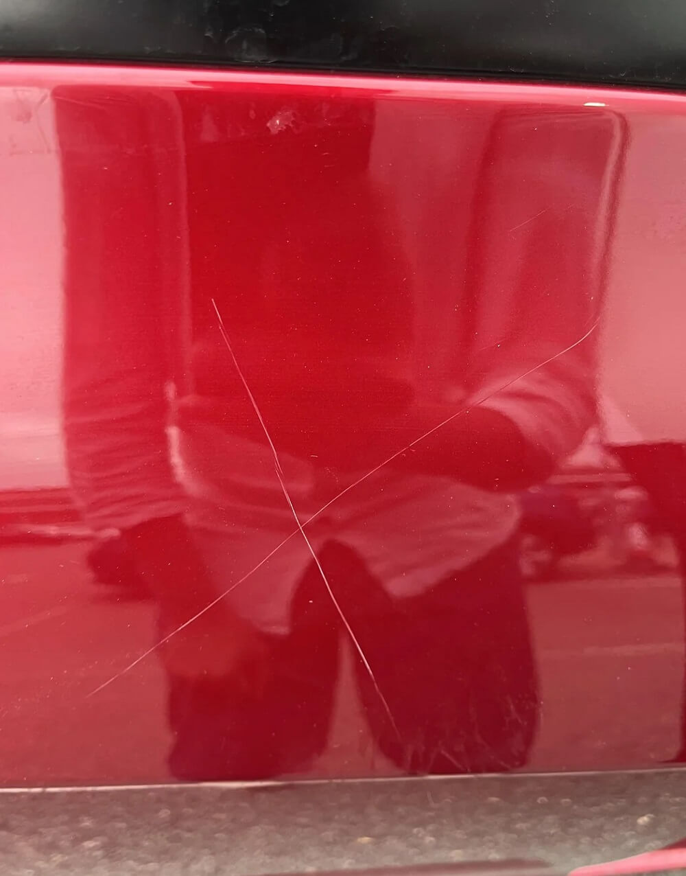 Tesla owner shares photo after returning to upsetting scene in parking ...