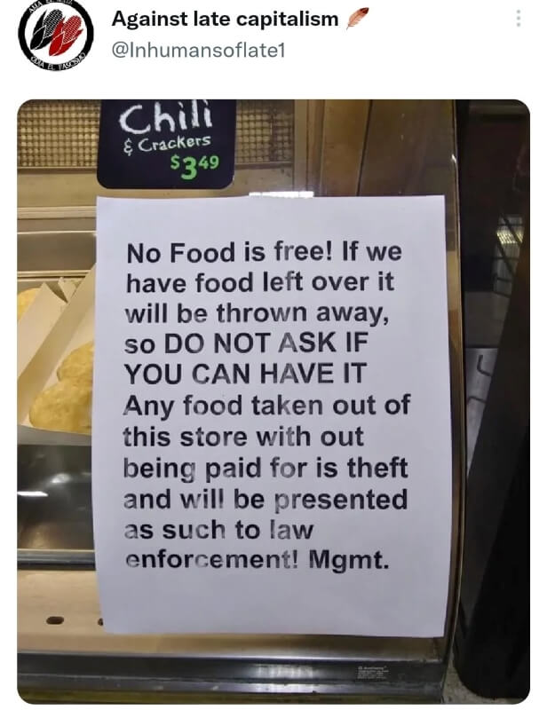 Restaurant's sign enforcing absurd food policy sparks debate: 'What a ...