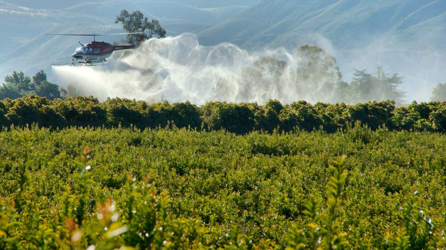 Banned in 74 countries, a Parkinson's-linked pesticide still rains down ...