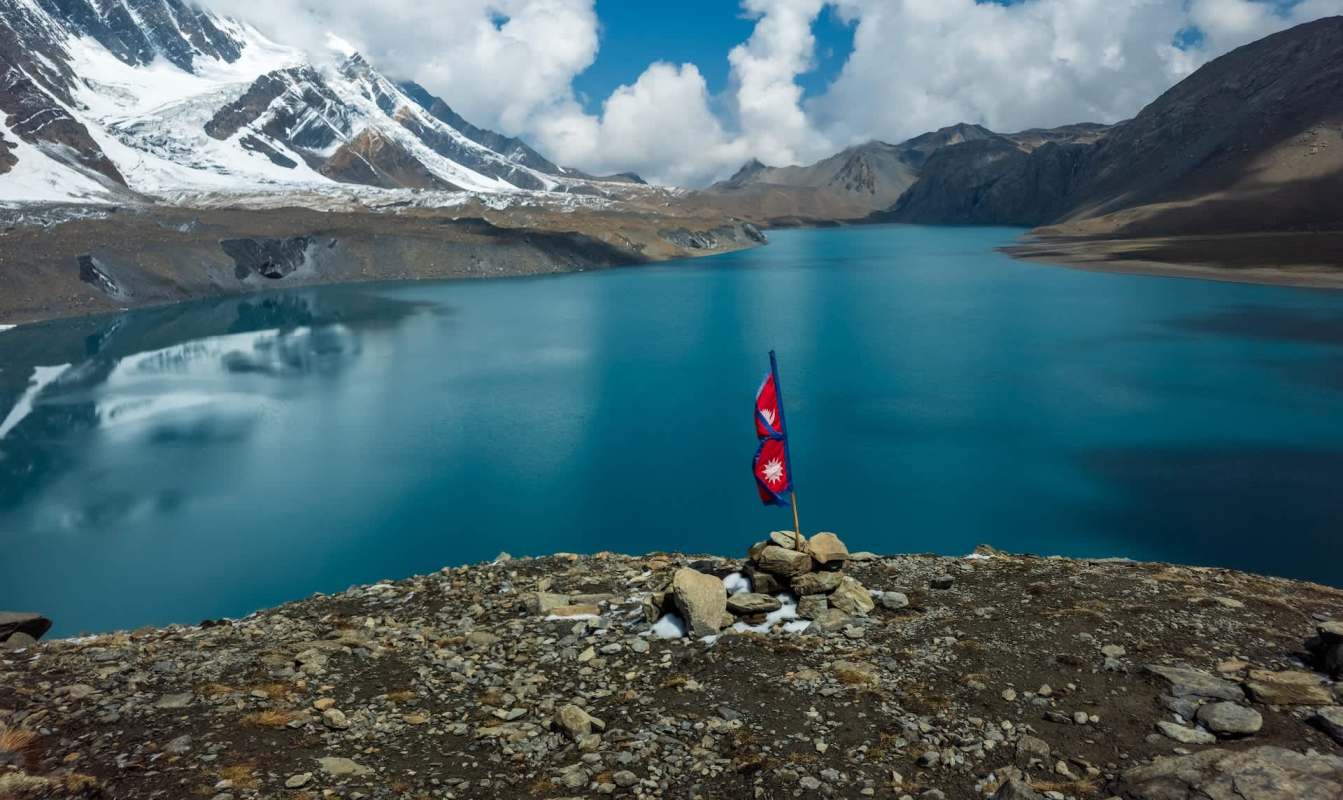 One of Nepal's highest lakes shows more microplastics where tourists ...